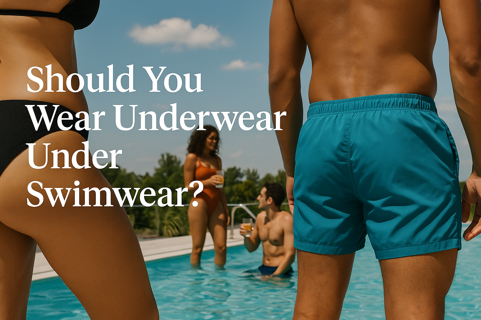 Should You Wear Underwear Under Swimwear? Swimsuit Hygiene Tips – The Underwear Store