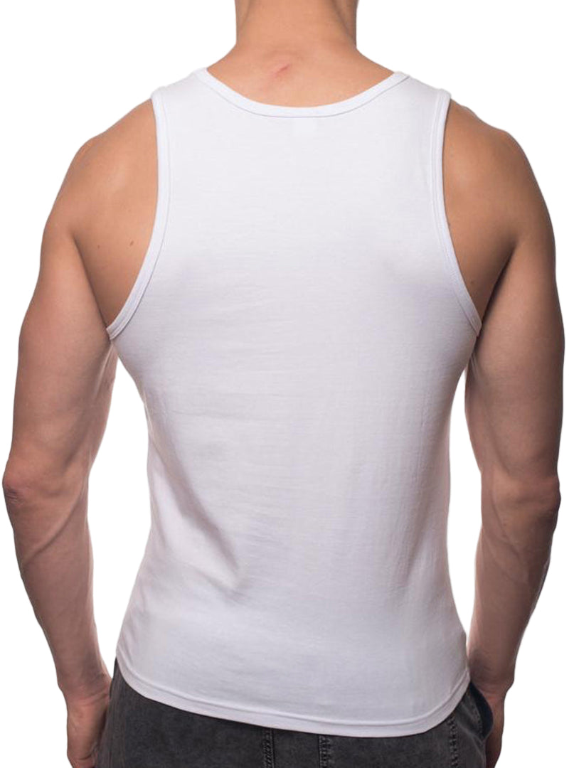 Body Tech Solid Tank Top | Men's Cotton Spandex Tank Top | TUS – The ...